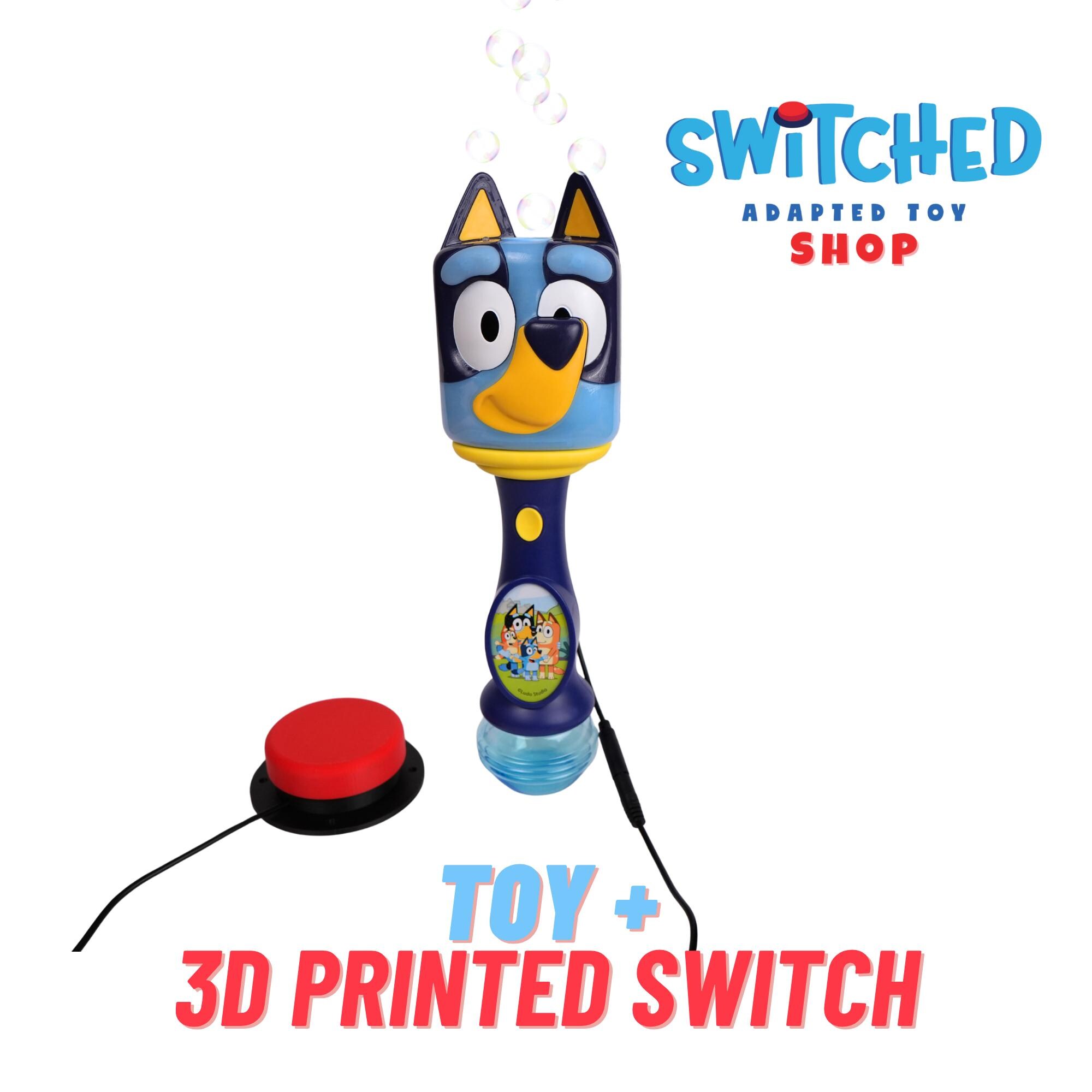 Switch Adapted Bluey Light and Sound Bubble Wand - Etsy