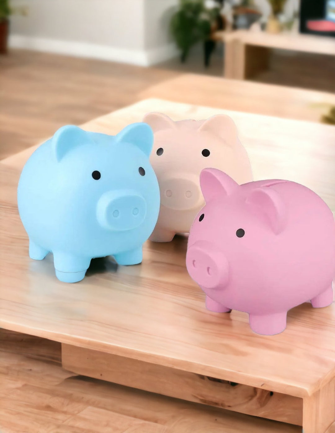 Small Cute Kids Piggy Bank Boys Girls Cute Animal Money Storage - Etsy