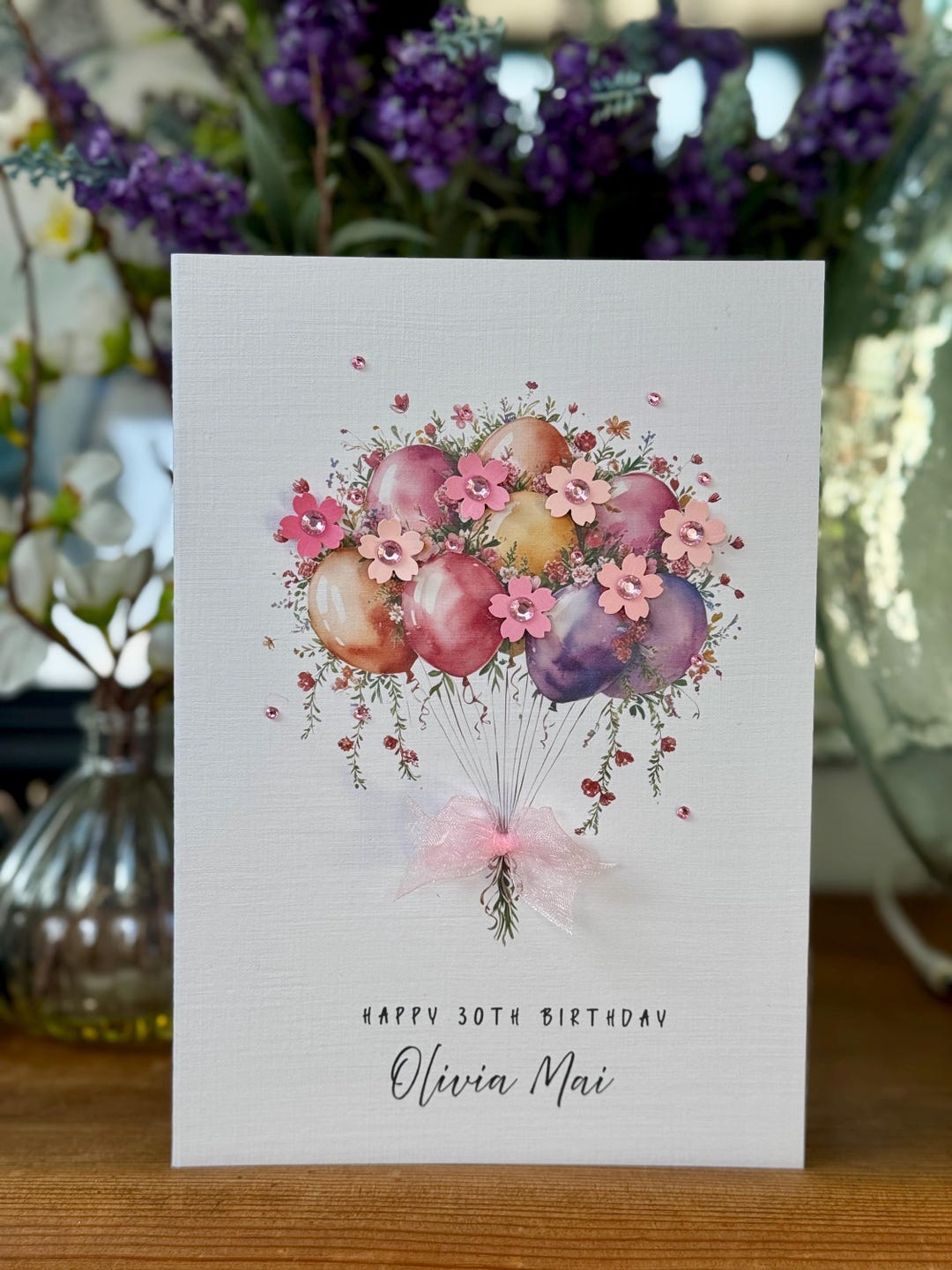 80th Birthday Card, Eightieth Birthday Card, 80th Card, Personalised ...