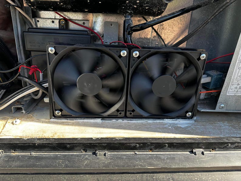 Rv Fridge Cooling Fan Kit - Etsy