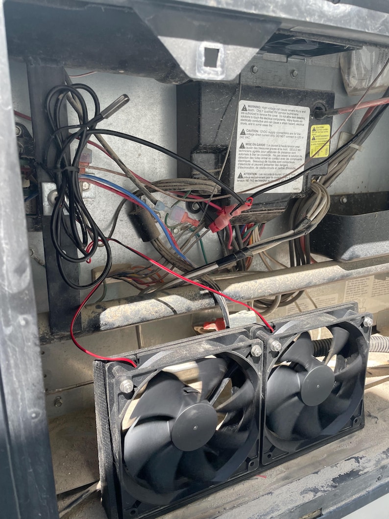 Rv Fridge Cooling Fan Kit - Etsy