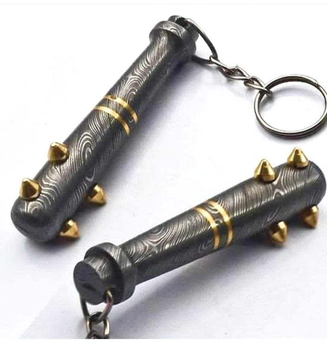 Handmade Base Ball Bat Keychain With Brass Rivets and Lining. La ...