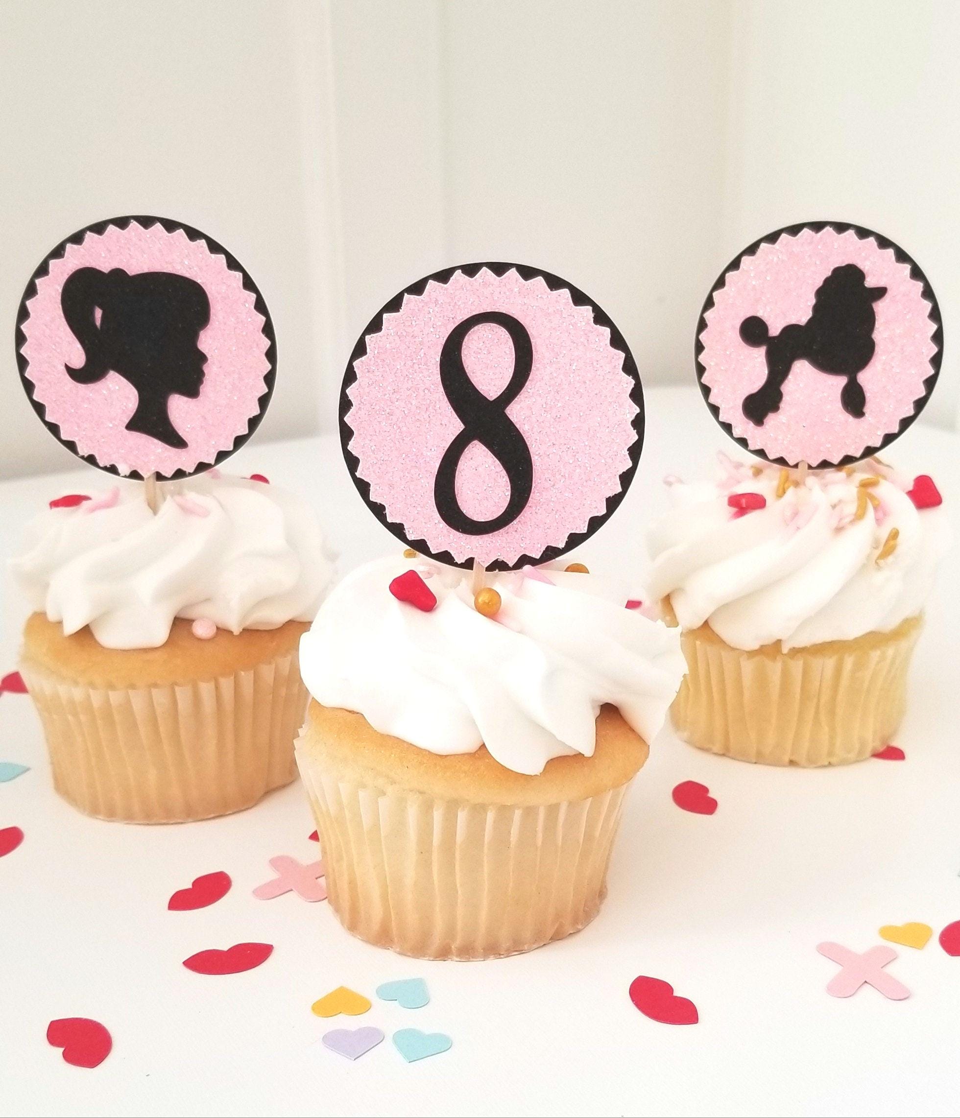Fashion Doll Cupcake Toppers - Etsy