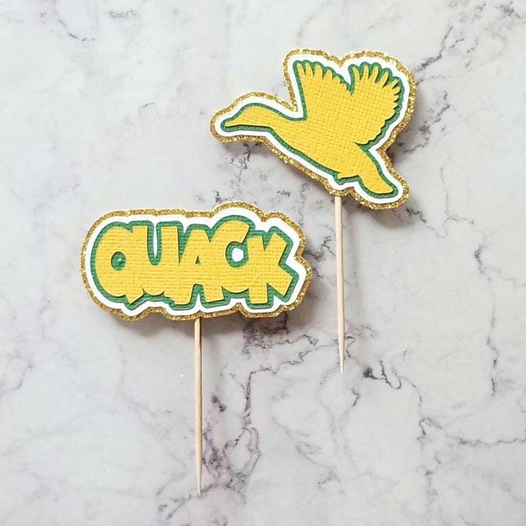 Ducks Cupcake Toppers - Etsy