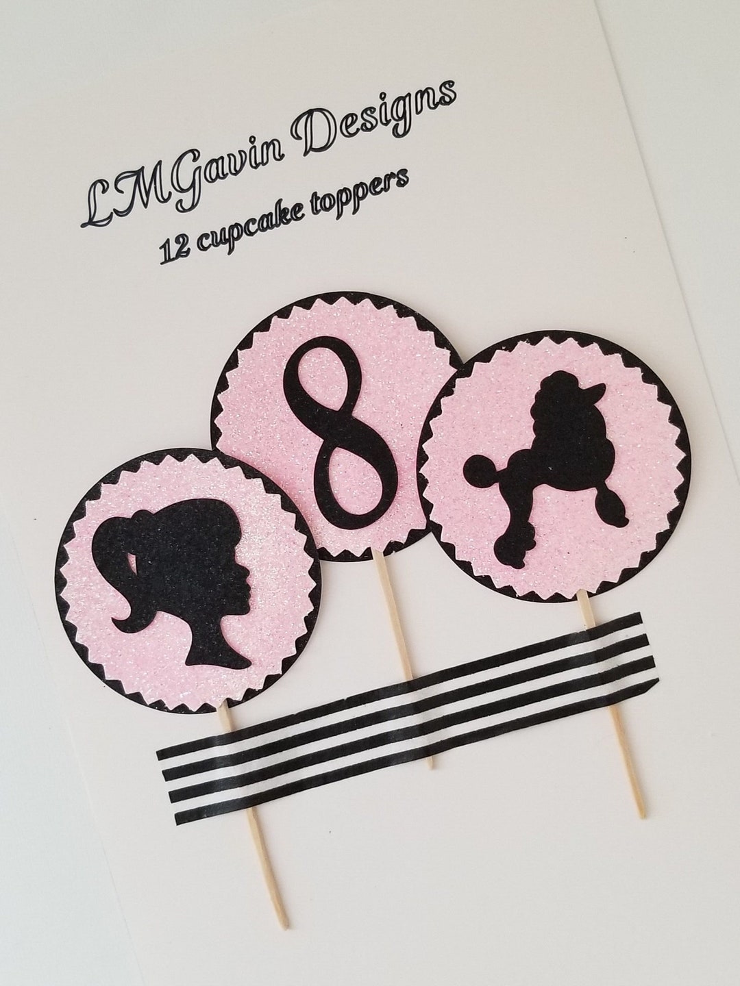 Fashion Doll Cupcake Toppers - Etsy
