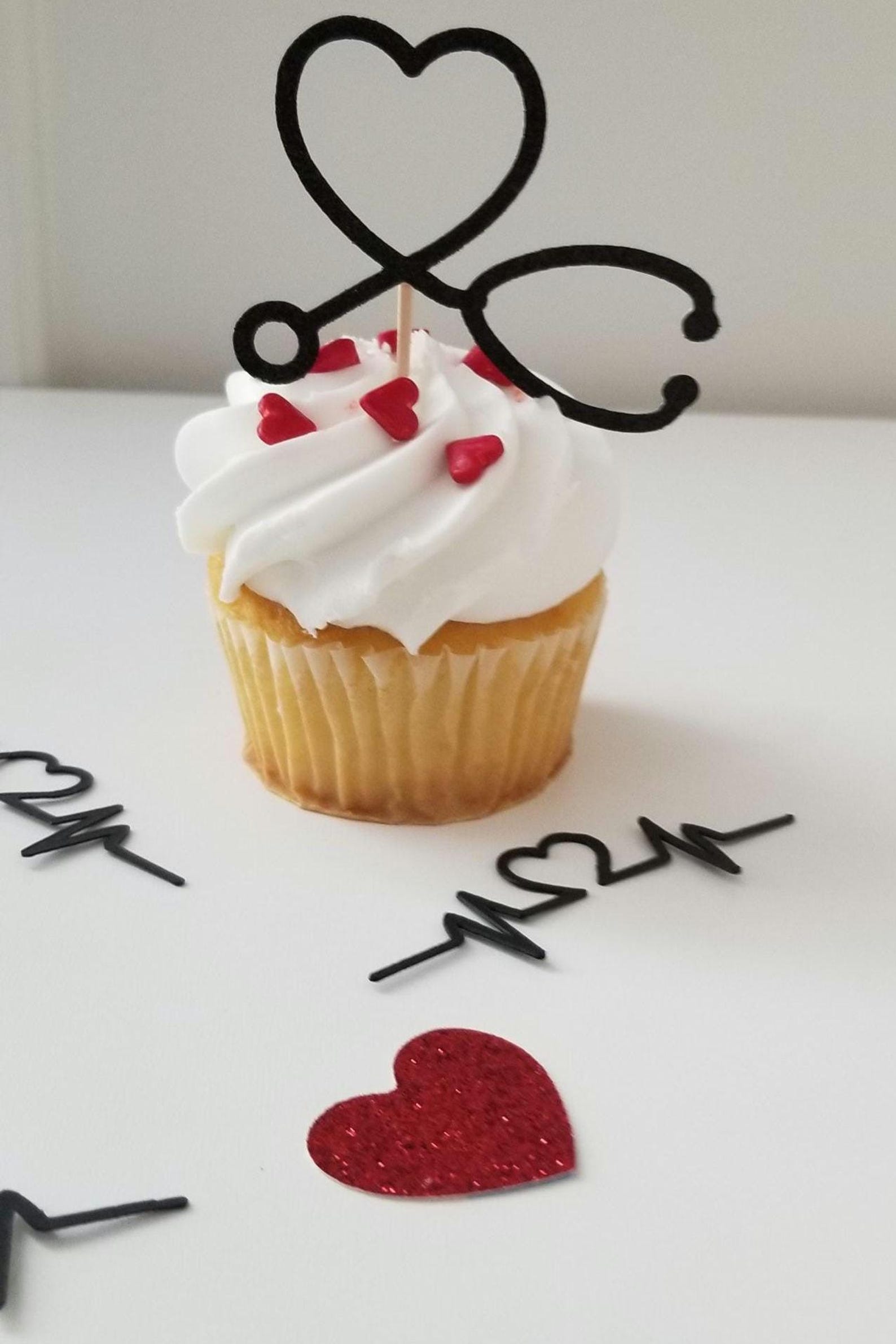Heartbeat, EKG Confetti - Etsy