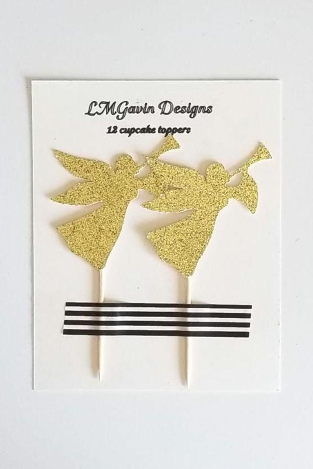Angel Cupcake Toppers - Etsy