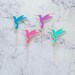 Hummingbird Cupcake Toppers - Etsy