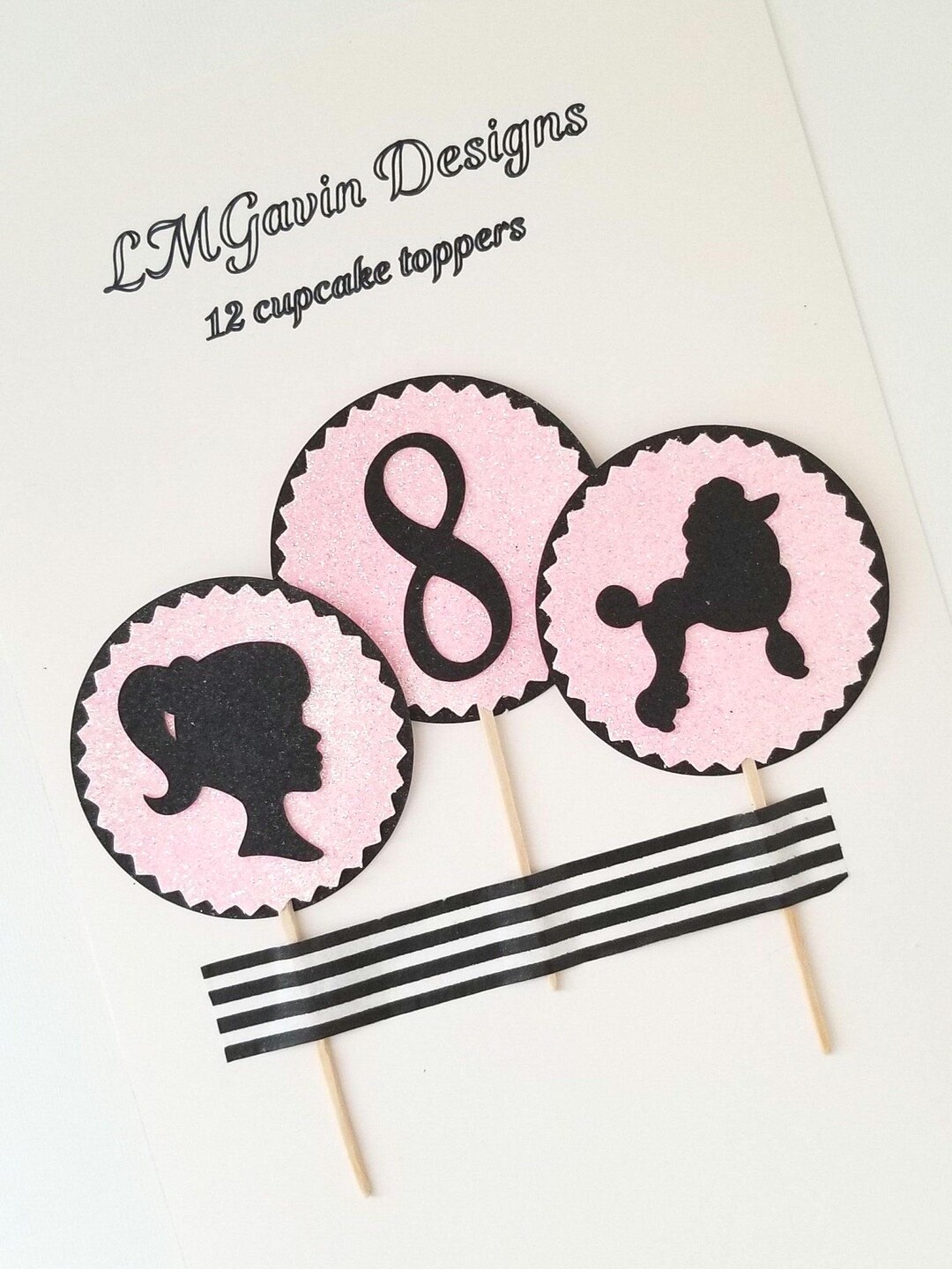 Fashion Doll Cupcake Toppers - Etsy
