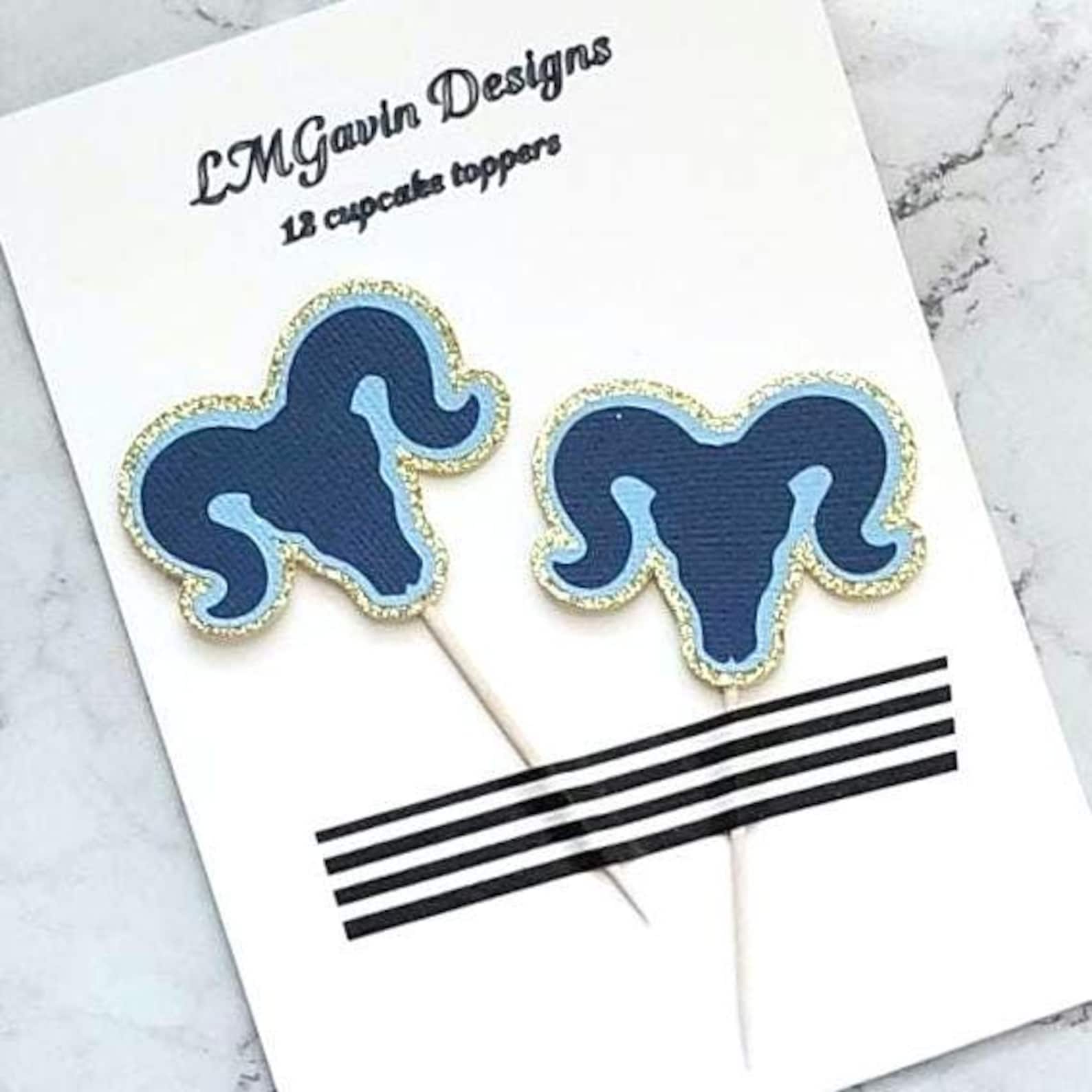 Ram Cupcake Toppers - Etsy