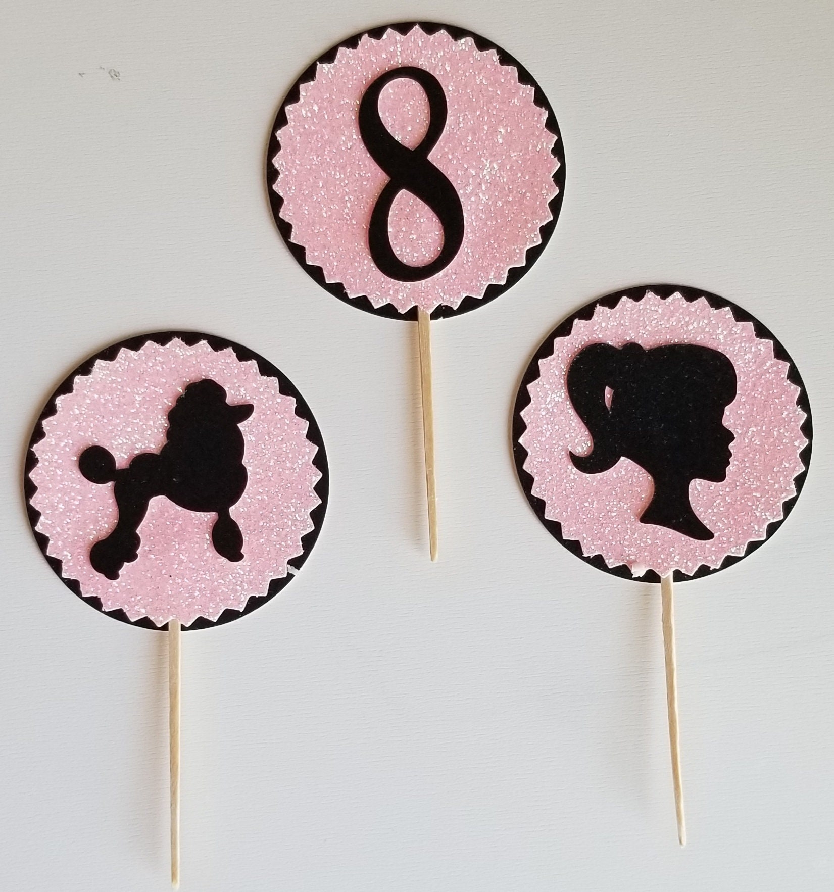 Fashion Doll Cupcake Toppers - Etsy