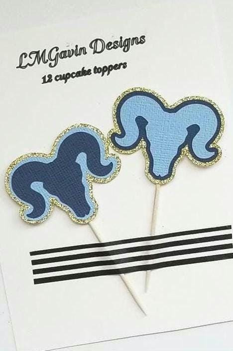 Ram Cupcake Toppers - Etsy