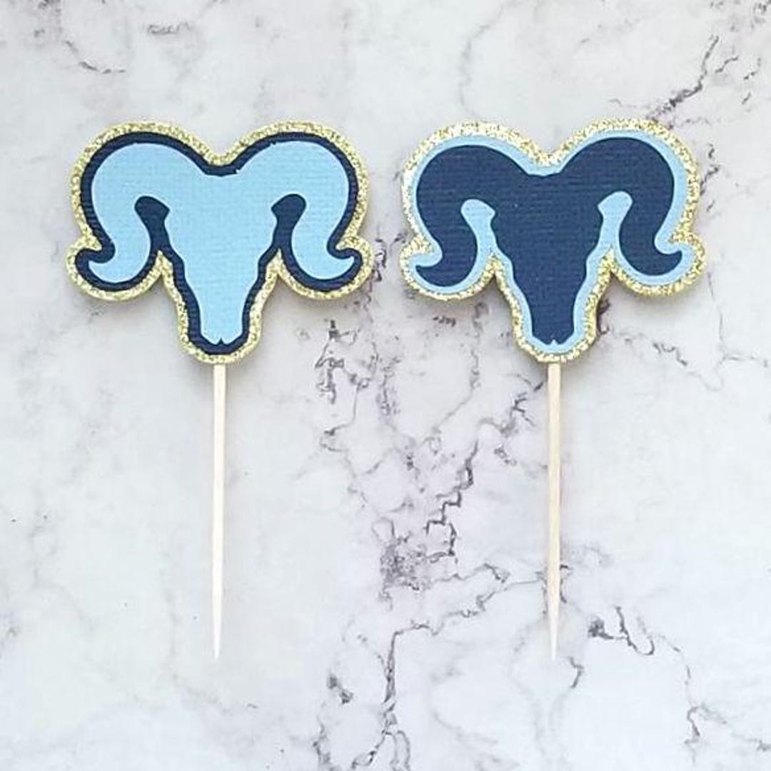 Ram Cupcake Toppers - Etsy