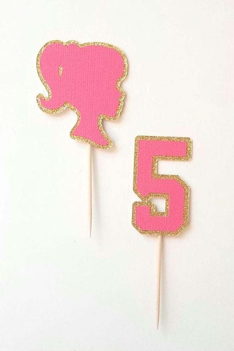 Fashion Doll Cupcake Toppers - Etsy