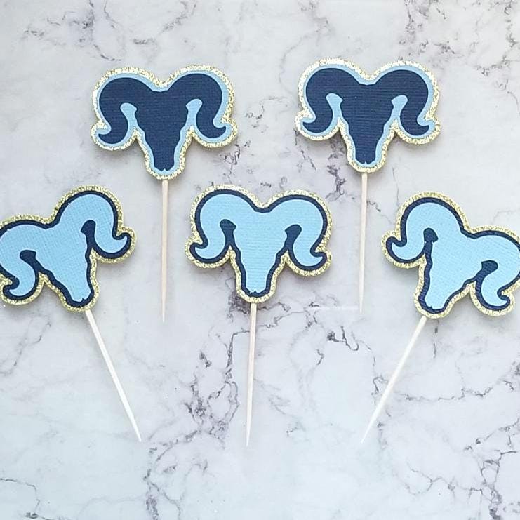 Ram Cupcake Toppers - Etsy