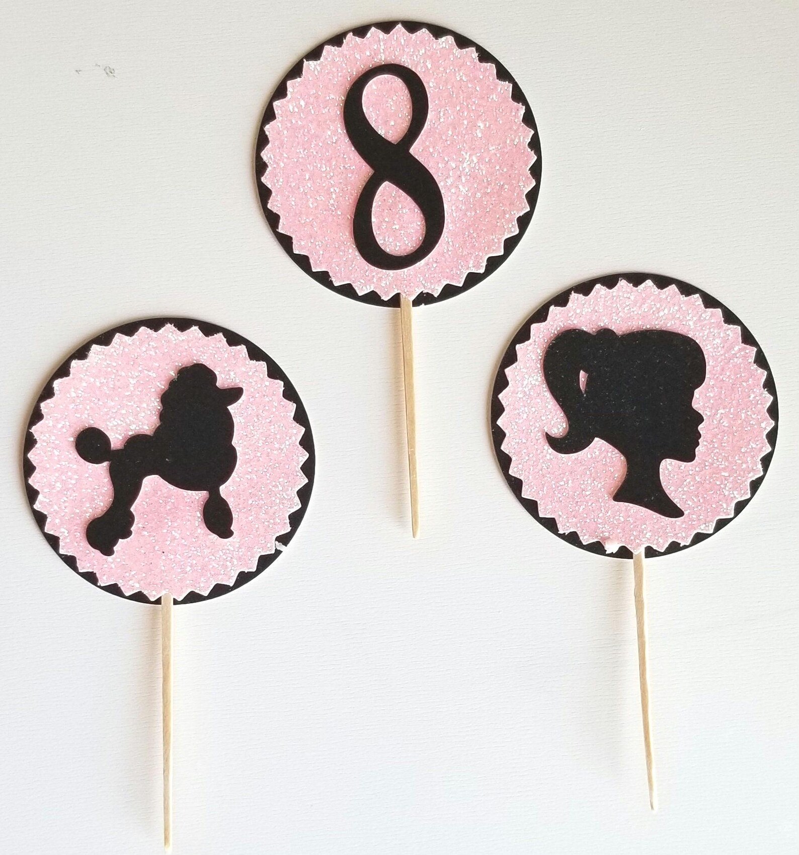 Fashion Doll Cupcake Toppers - Etsy