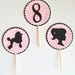 Fashion Doll Cupcake Toppers - Etsy