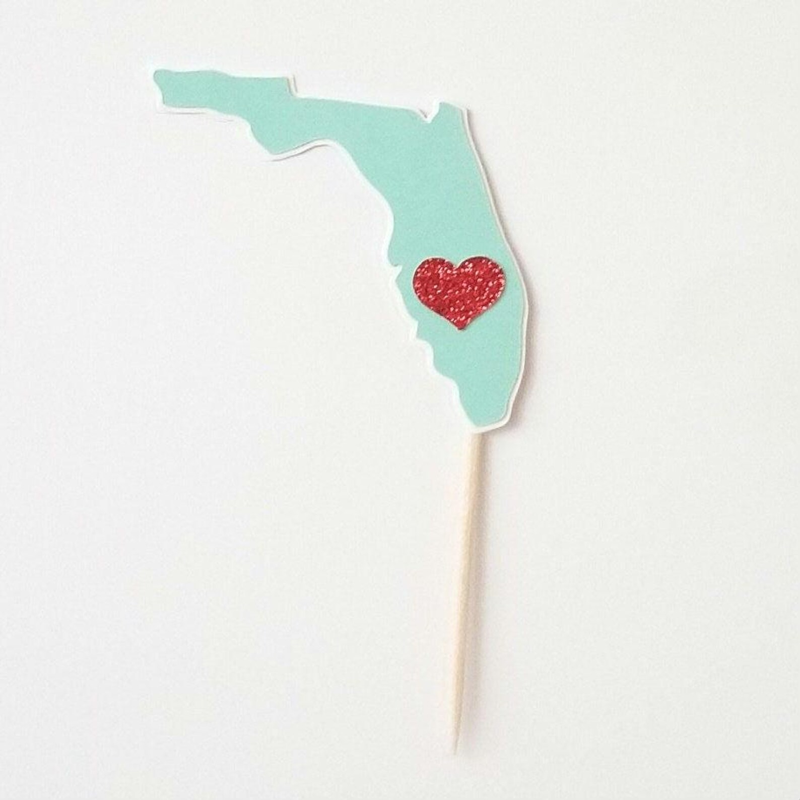 Florida Cupcake Toppers - Etsy