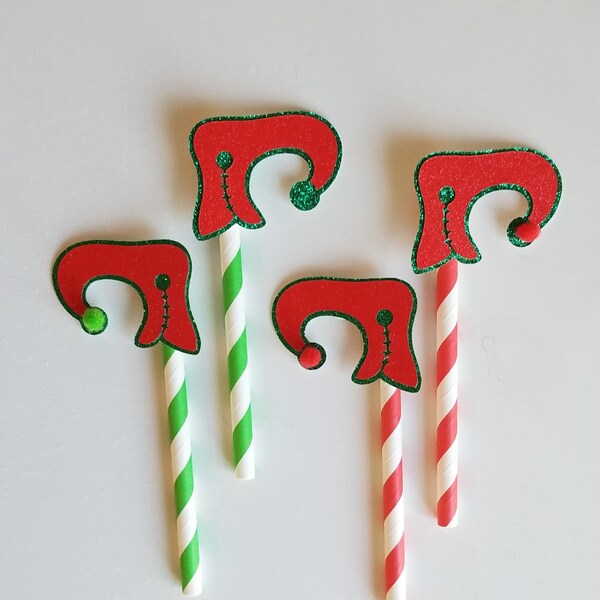 Elf Cupcake Toppers - Etsy