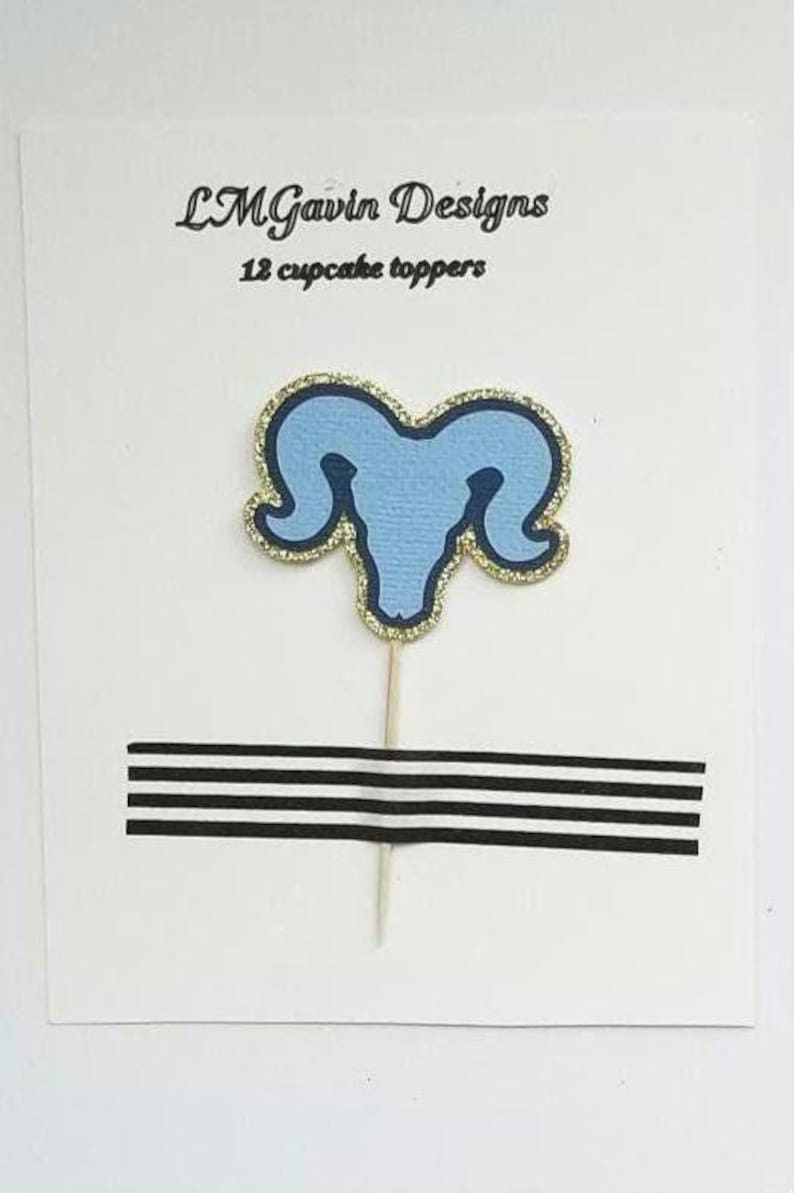 Ram Cupcake Toppers - Etsy