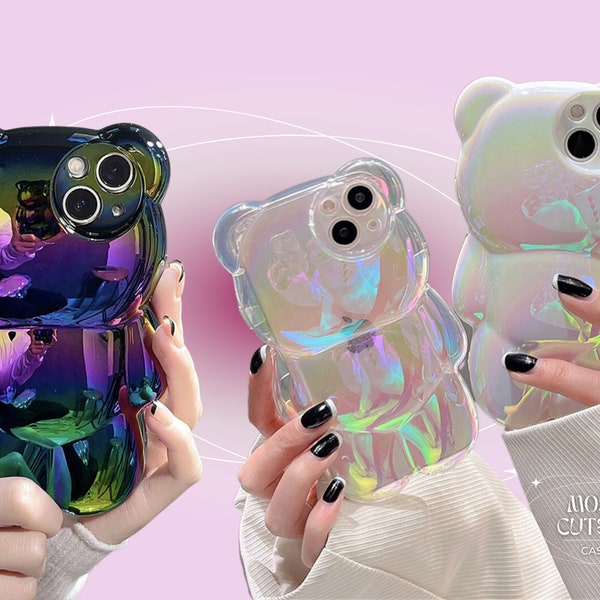 Soft Bear Phone Case - Etsy