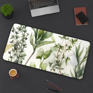 Boho Sage Green Desk Mat - Etsy