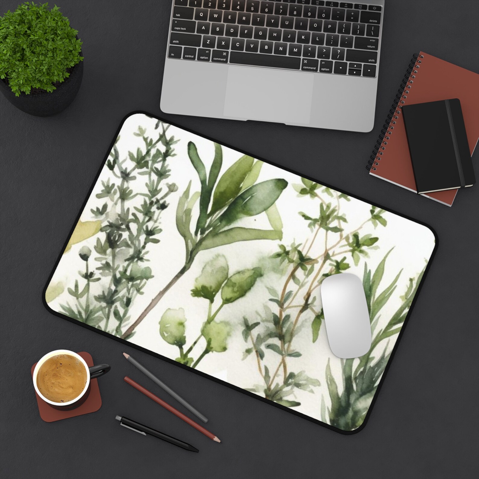 Boho Sage Green Desk Mat - Etsy