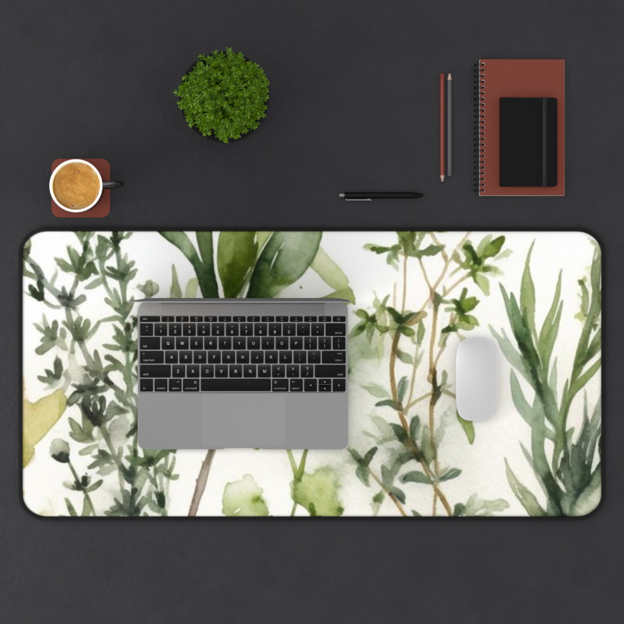 Boho Sage Green Desk Mat - Etsy