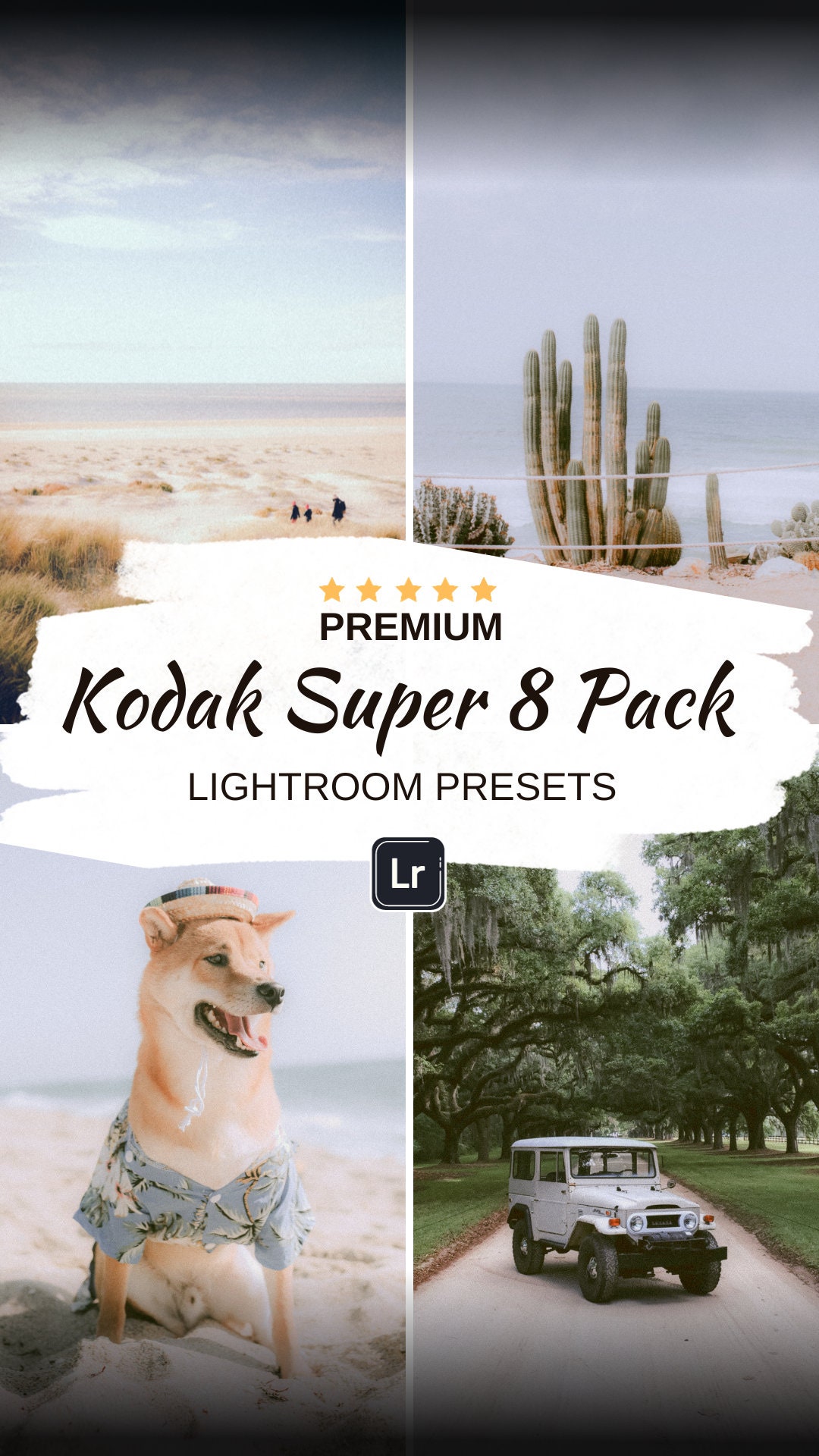 12 Kodak Super 8 LIGHTROOM Presets Pack for Mobile & Desktop Vintage ...