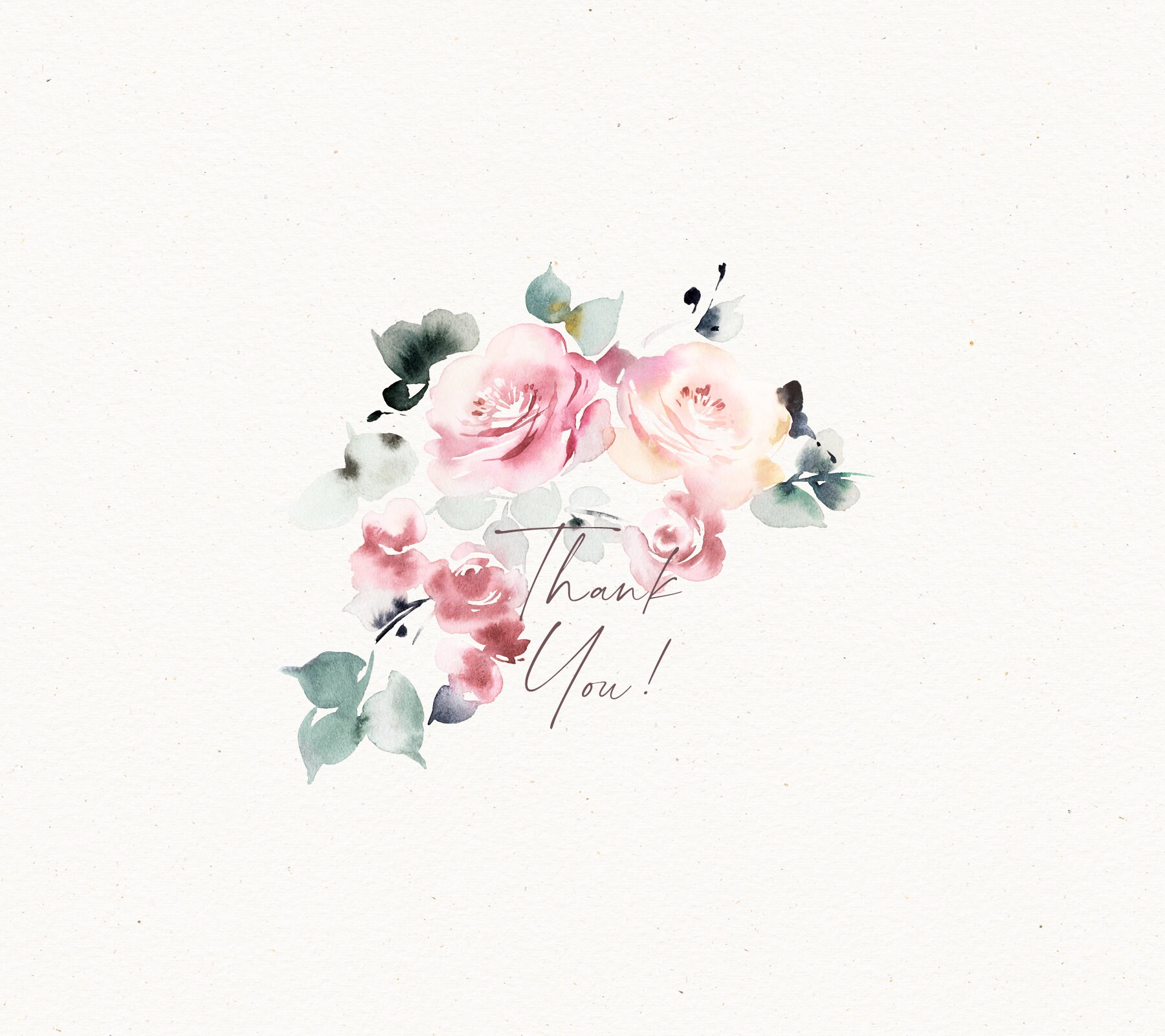 Spring Flower Wreath Set, Watercolor Digital Clipart, Wedding ...