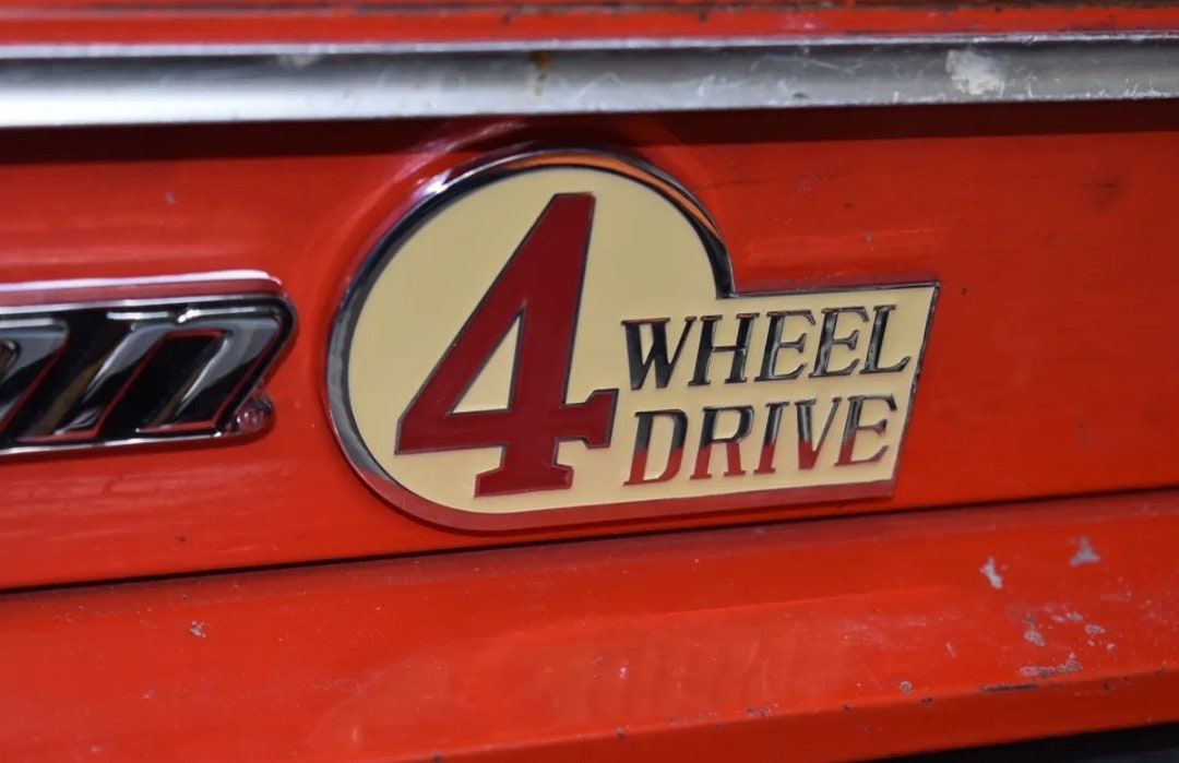 Toyota Land Cruiser "4 Wheel Drive" Emblem Toolbox/refrigerator Magnet ...