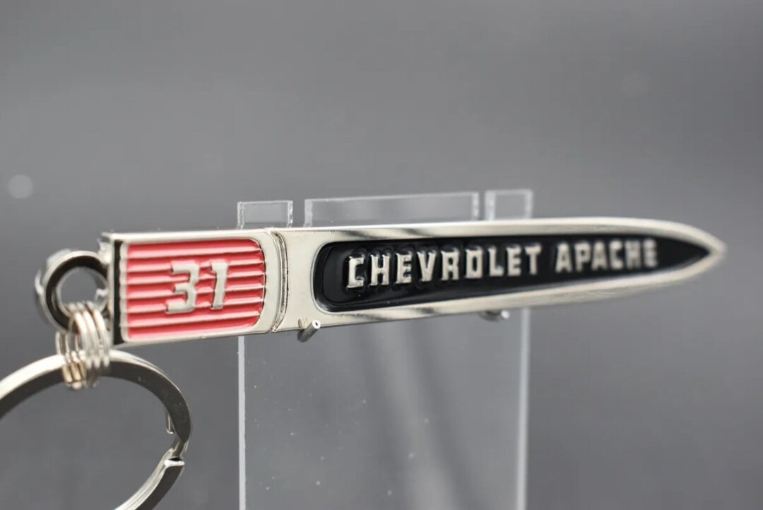 High Quality, Chevrolet Apache Fender Emblem Keychain- 19 - Etsy