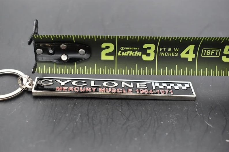 Mercury Cyclone Keychain, 1964-1971 Muscle Car, Painted Metal - Etsy