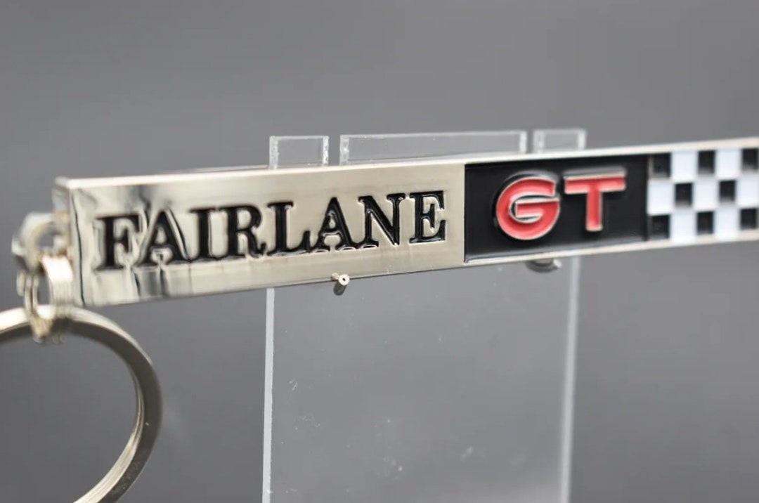 Ford Fairlane GT Door Emblem Keychain- 58 - Etsy