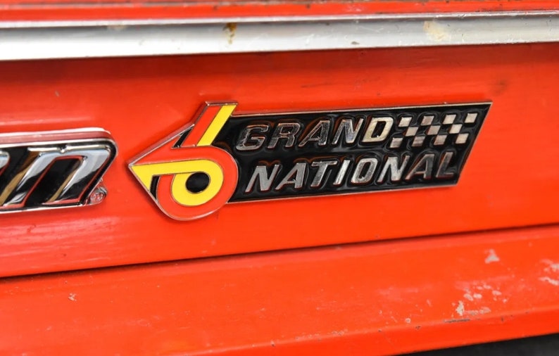 Buick Grand National Emblem Toolbox Magnets. 3mm Thick Painted Metal ...