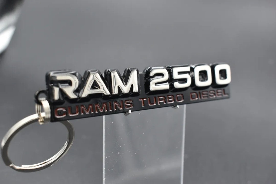 Dodge Ram 2500 Cummins Diesel Emblem Keychain- 31 - Etsy