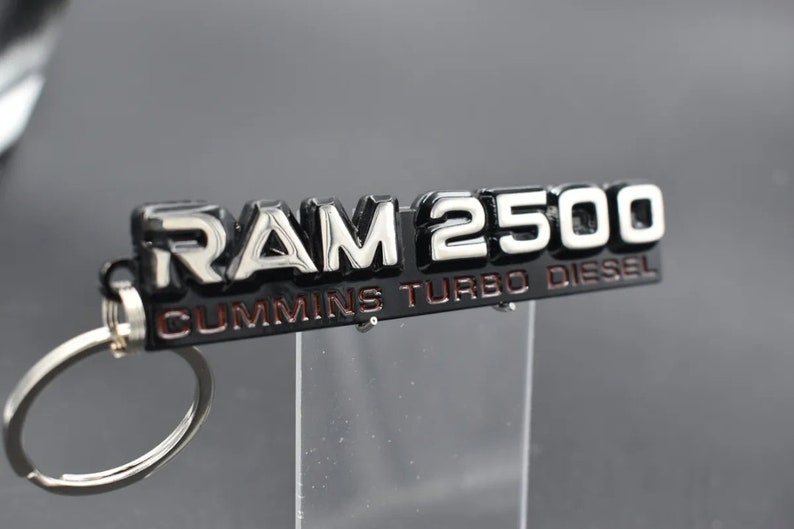 Dodge Ram 2500 Cummins Diesel Emblem Keychain- 31 - Etsy