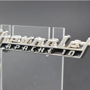 Chevrolet Apache 10 Emblem Keychain- 45 - Etsy