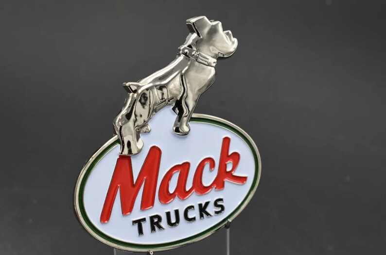 Mack Truck Emblem Toolbox Magnets. 3mm Thick Painted Metal With 3 ...