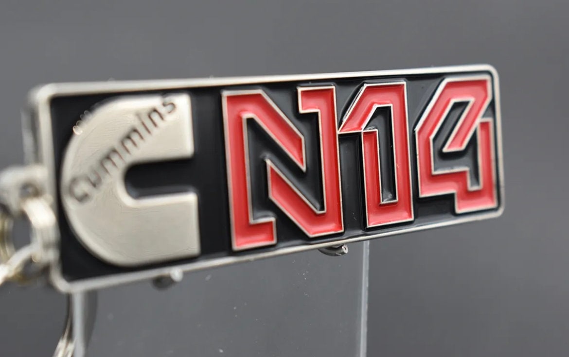 Cummins N14 Emblem Keychains- 82 - Etsy
