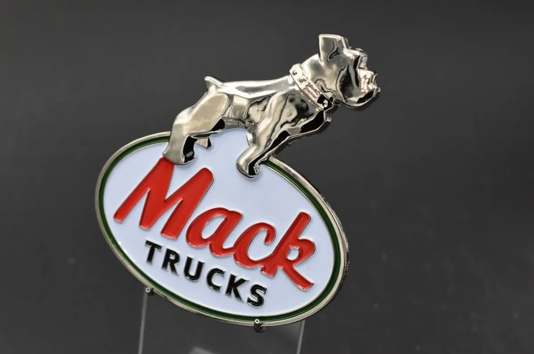 Mack Truck Emblem Toolbox Magnets. 3mm Thick Painted Metal With 3 ...