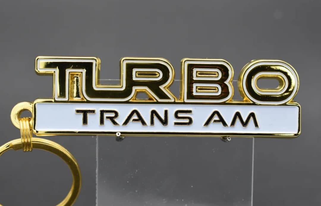 Pontiac Turbo Trans Am Emblems With Imitation Gold Plating Keychain- 17 ...