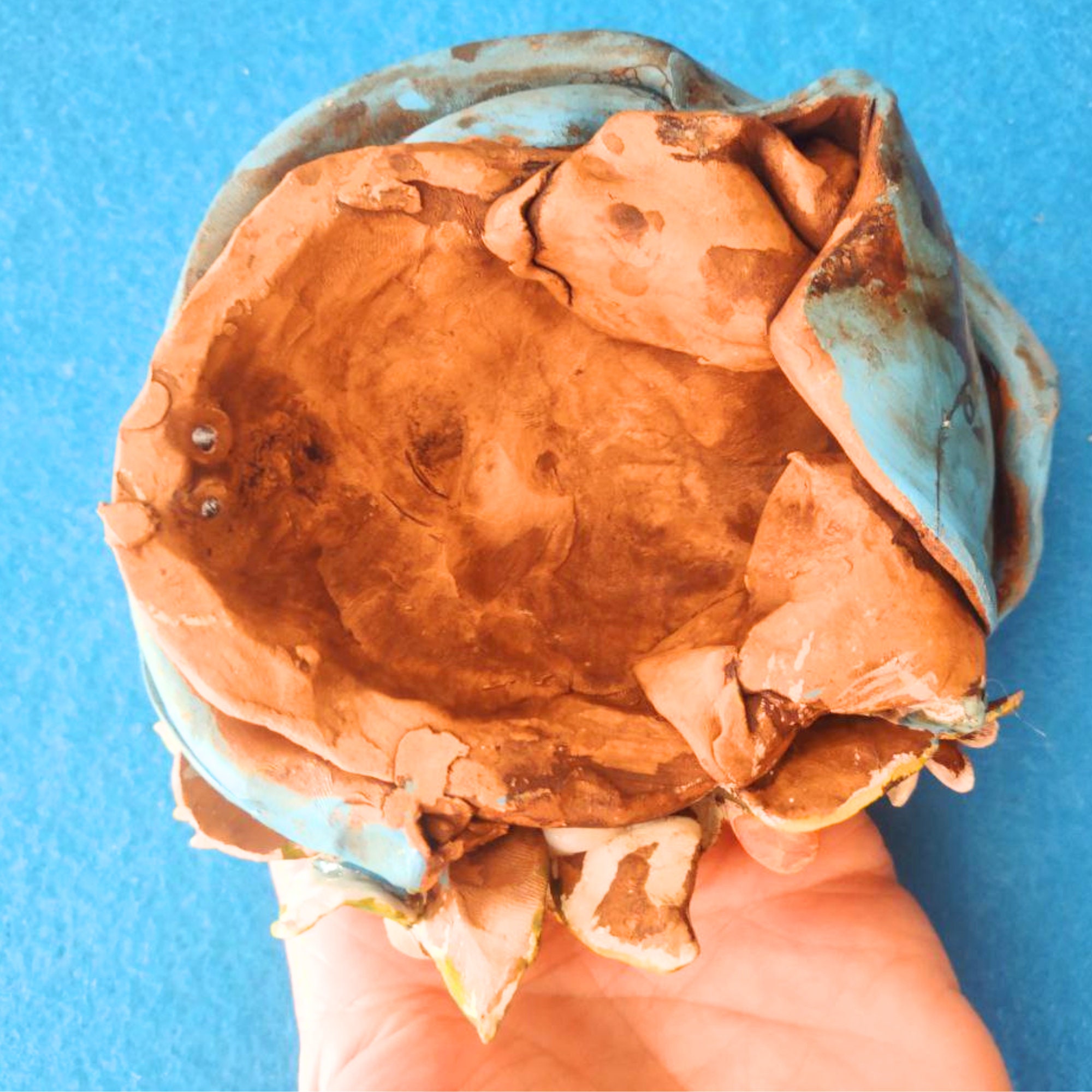 Made in Italy-terracotta Wall Mask, Original Handmade Ceramic White ...