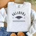 Oklahoma State Butterfly Embroidered Crewneck - Black Swallowtail - Etsy