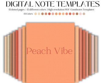 Student Digital Note Paper Digital Notepad Student Goodnotes - Etsy