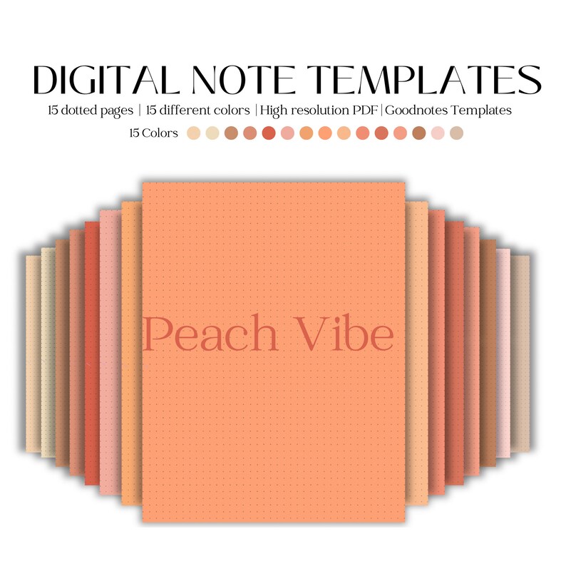 Digital Note Paper Templates, Templates Notetaking, Digital Notepad ...