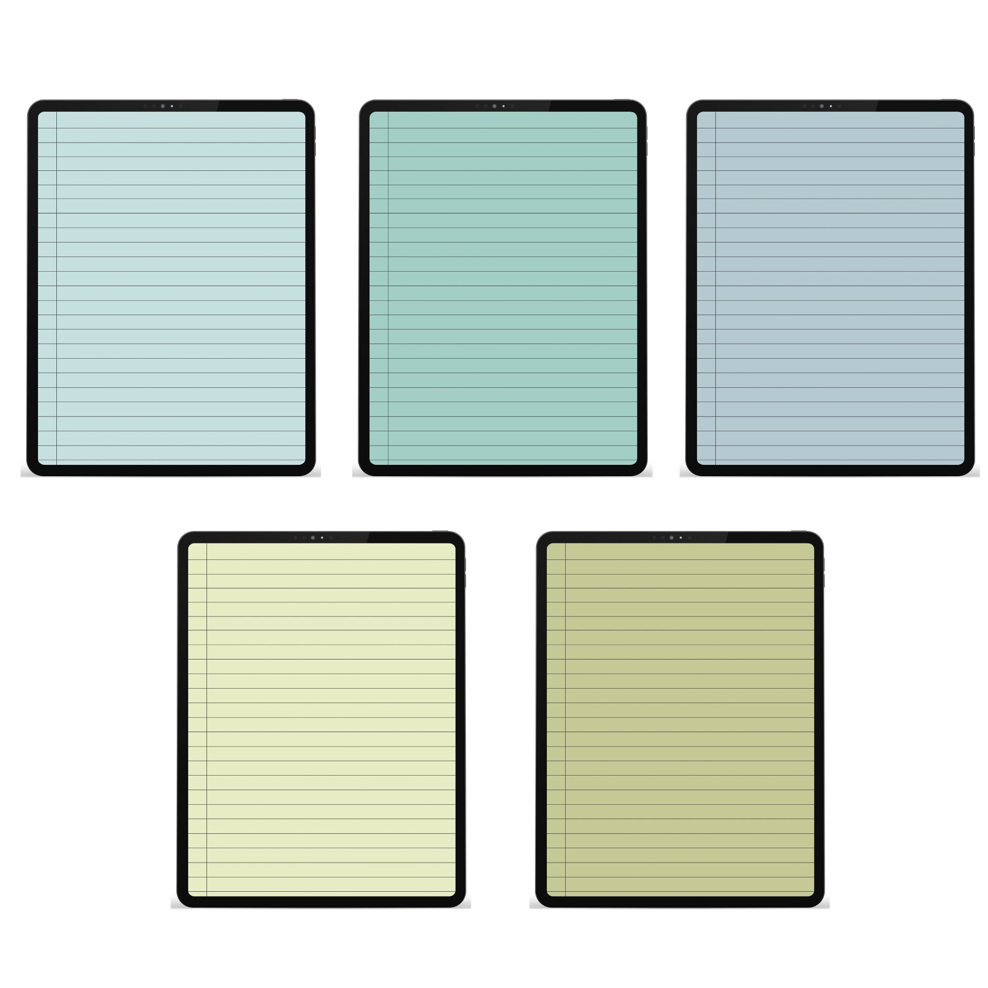 Digital Note Paper Templates, Templates Notetaking, Digital Notepad ...