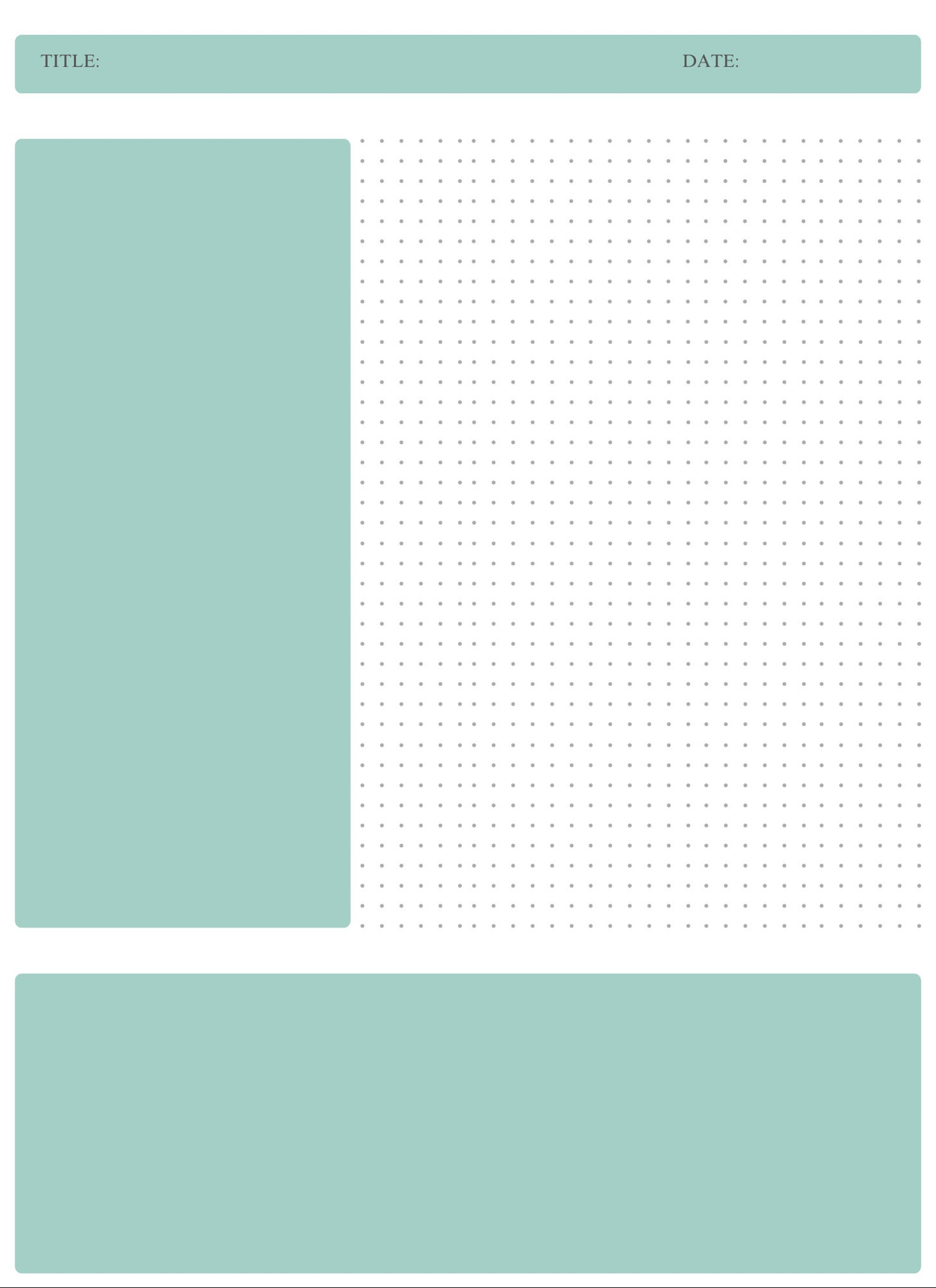 Digital Note Template, Cornell Notes, Student Note Taking, Digital ...