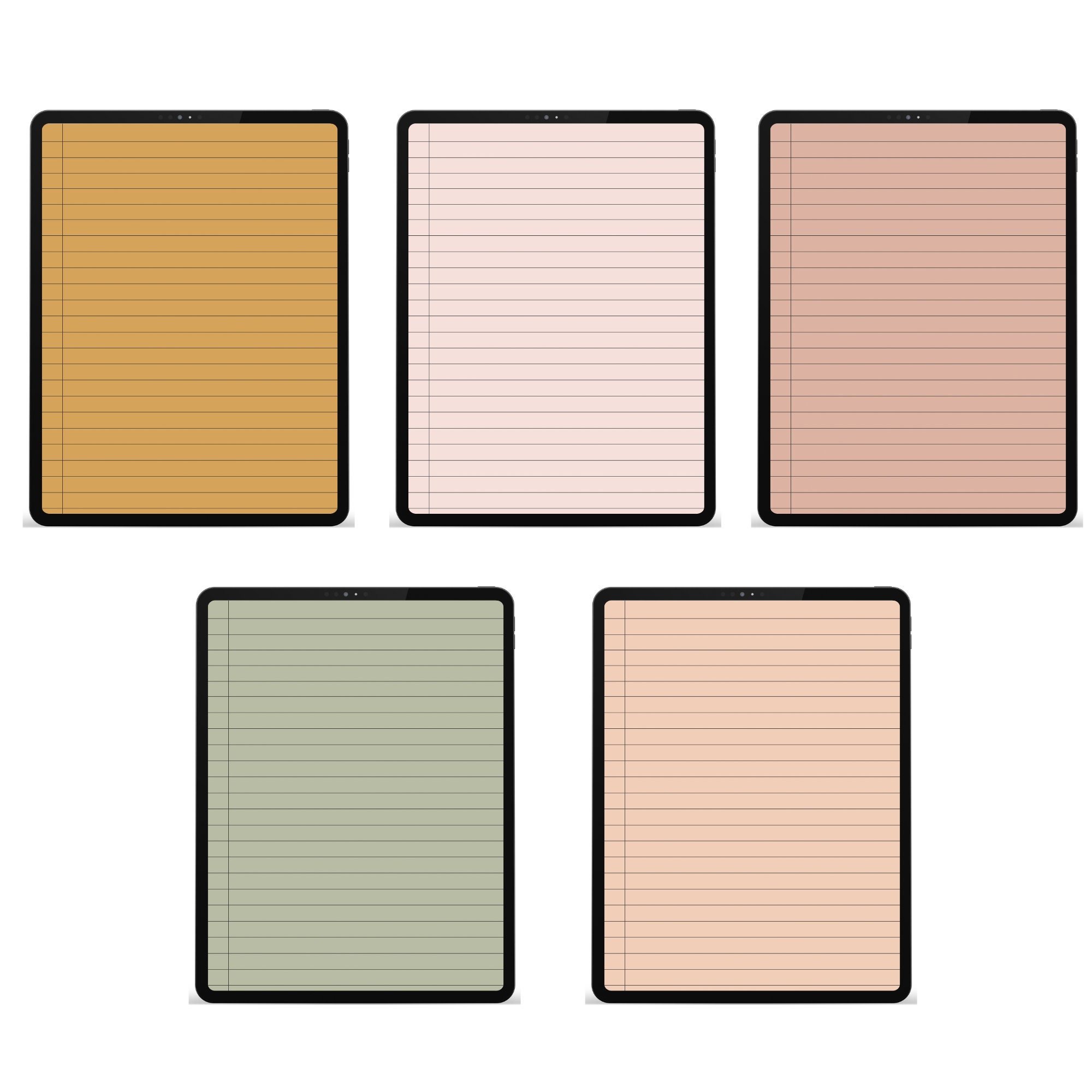 Digital Note Paper Templates, Templates Notetaking, Digital Notepad ...