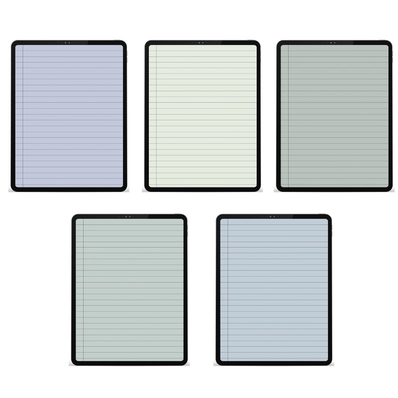 Digital Note Paper Templates, Templates Notetaking, Digital Notepad ...